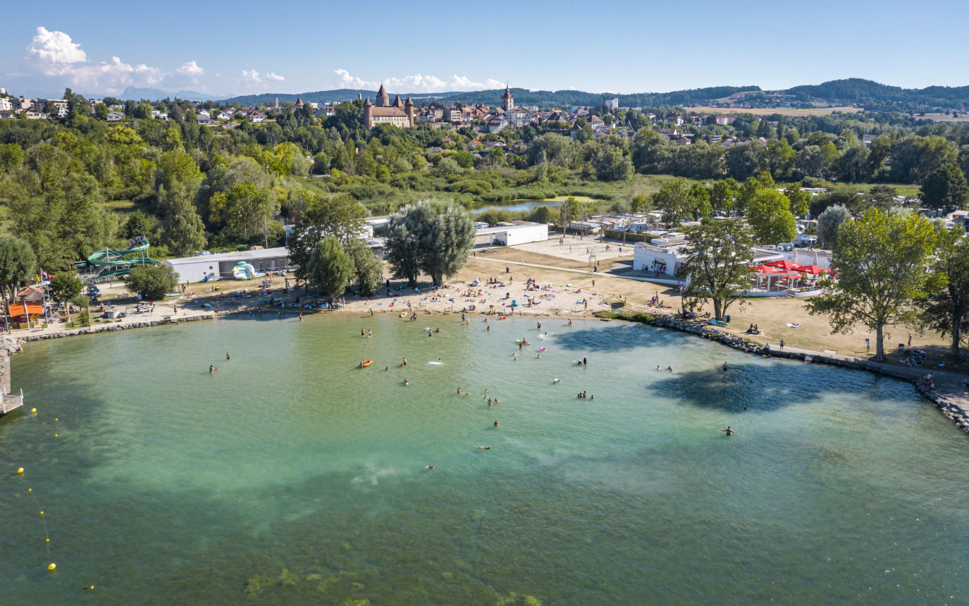 TCS Camping Estavayer La Nouvelle Plage | Switzerland Tourism