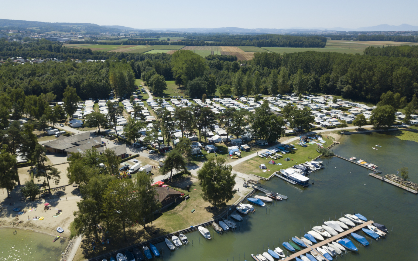 Camping Port Plage Avenches | Schweiz Tourismus