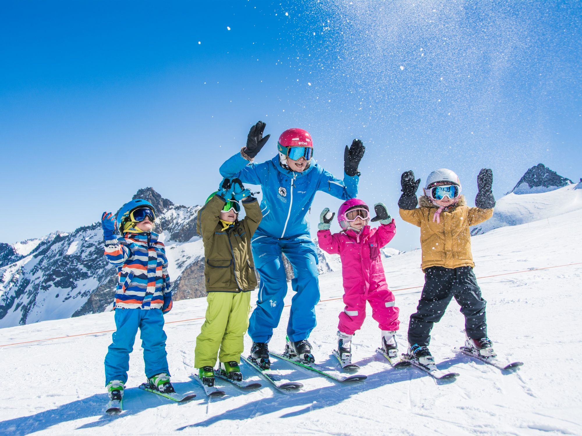 Ski School Group for Kids in Saas-Fee | Switzerland Tourism