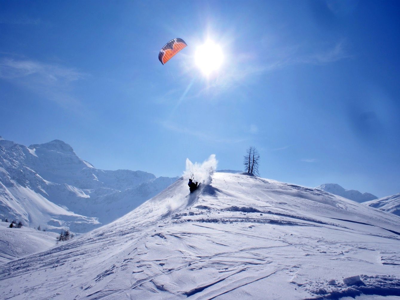 Snowkite Transition Course Simplon Pass | Switzerland Tourism