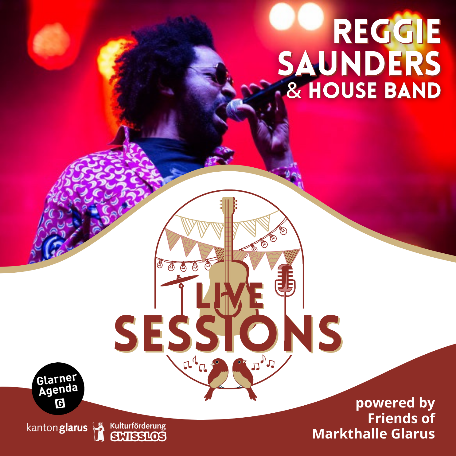 REGGIE SAUNDERS AT FRATELLI LIVE SESSIONS | Switzerland Tourism