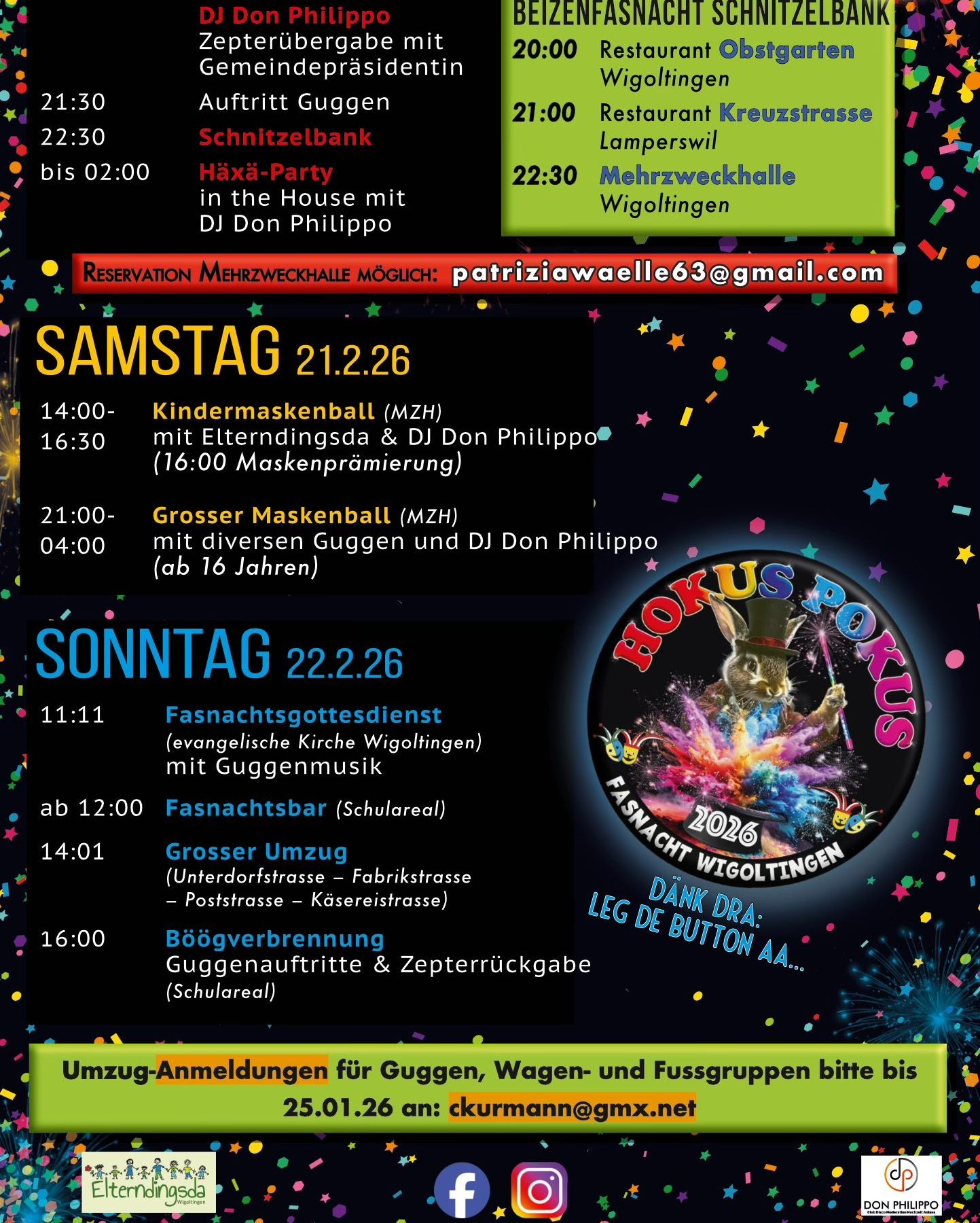 Wigoltinger Fasnacht | Switzerland Tourism