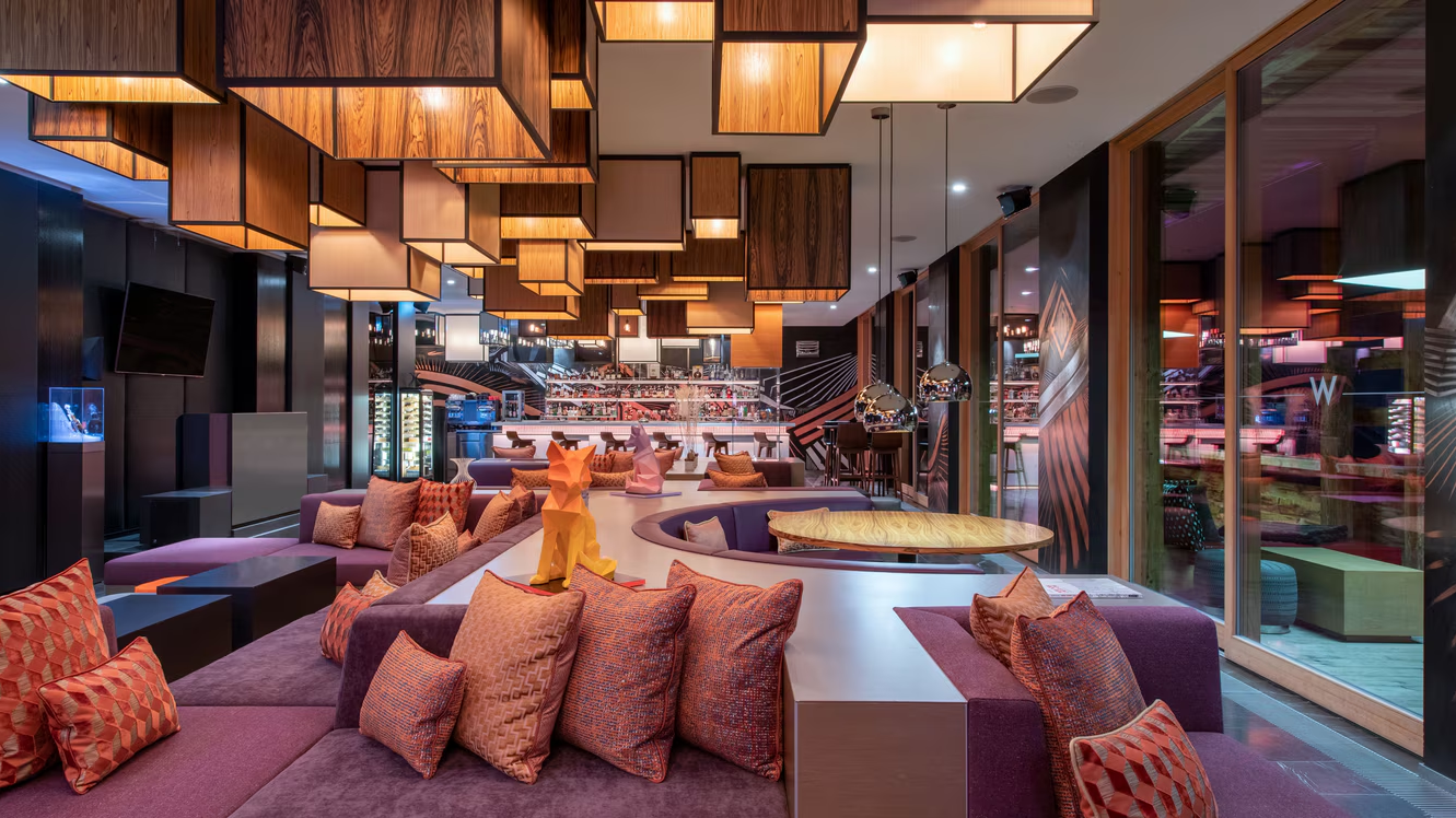 W Verbier: W Living Room | Suiza Turismo