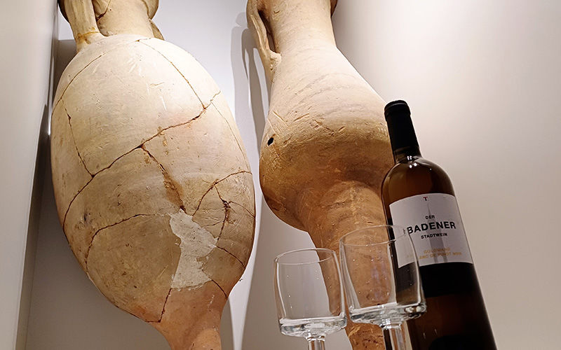 Führung anlässlich der Badener Weintage: Trinken wie im alten Rom ...