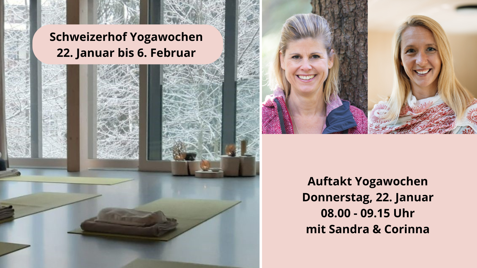 Schweizerhof Yoga Weeks 22.01.-06.02.2026 | 瑞士国家旅游局