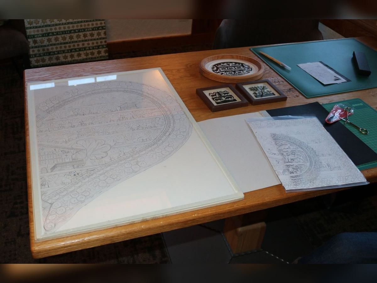 Paper Cutting Workshop at Hotel Alpenland | 瑞士国家旅游局