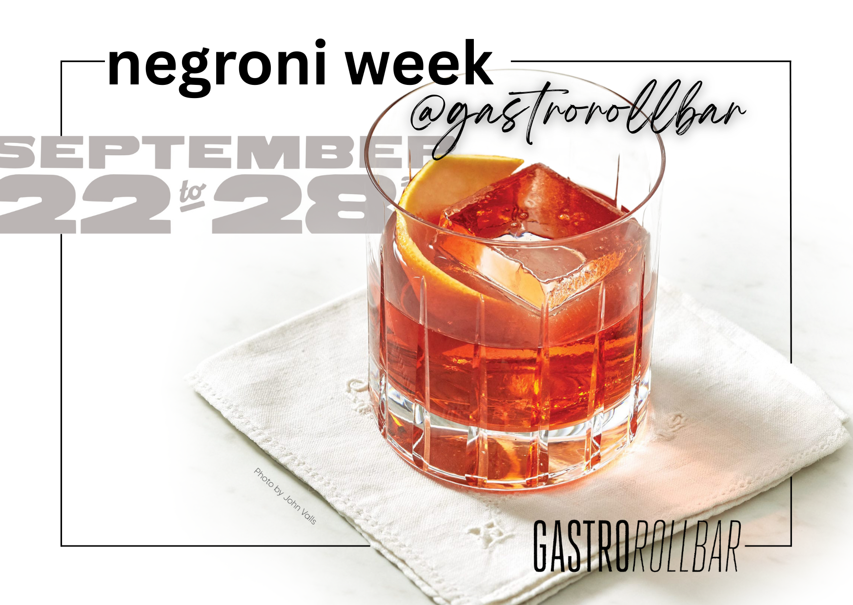 Global Negroni Week | Switzerland Tourism