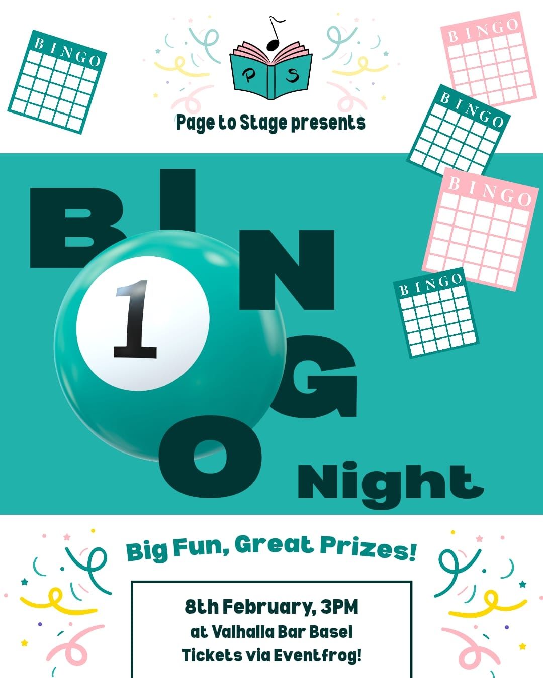 Bingo Night - Page to Stage - Valhalla Bar | Switzerland Tourism