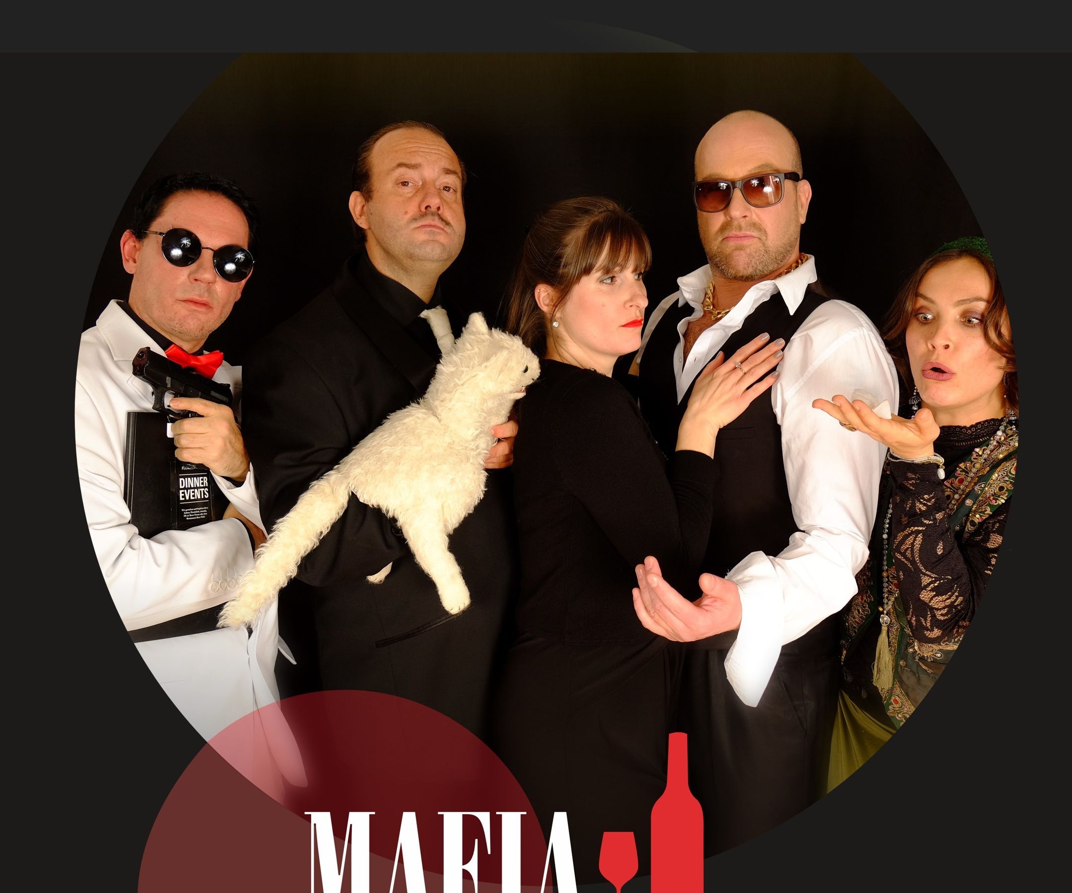 Crime dinner in the Tuffsteinkeller - CIAO PEPE - MURDER IS FAMILY FUN ...