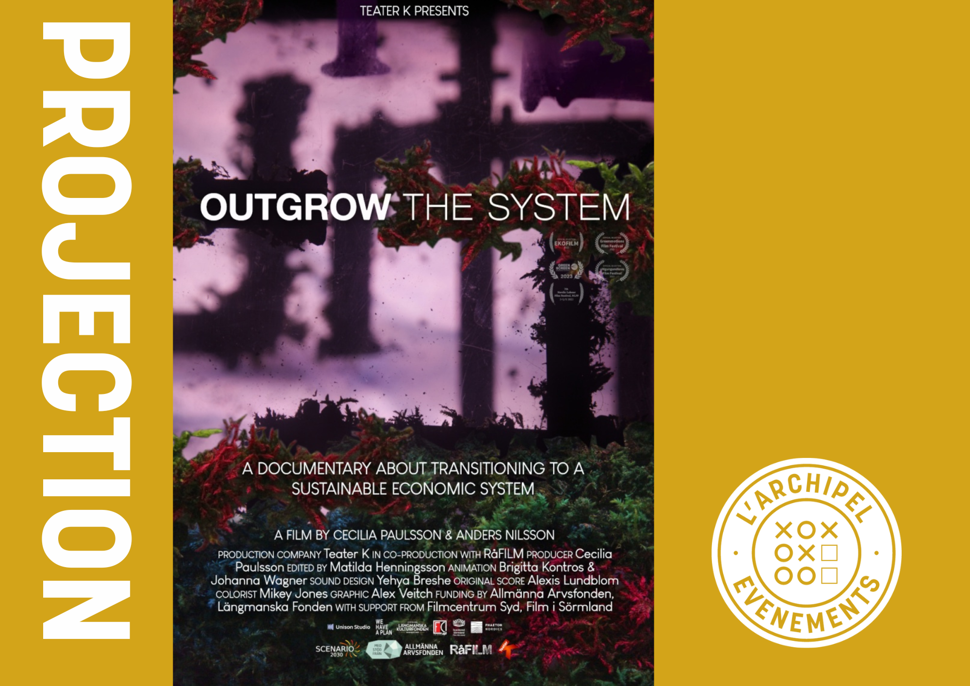 Projection du documentaire « Outgrow the System » | 瑞士国家旅游局