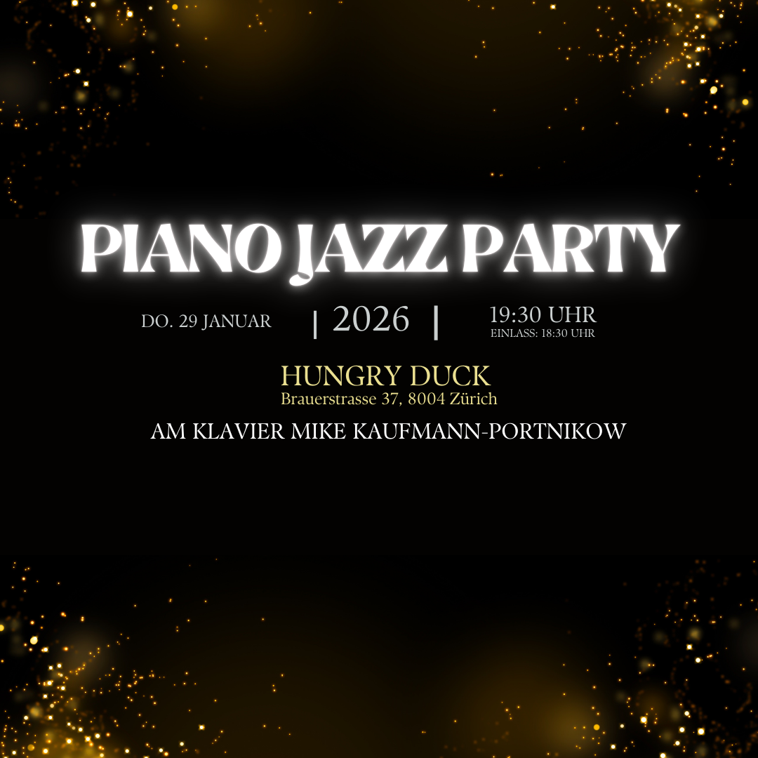 Piano Jazz Party | 瑞士国家旅游局