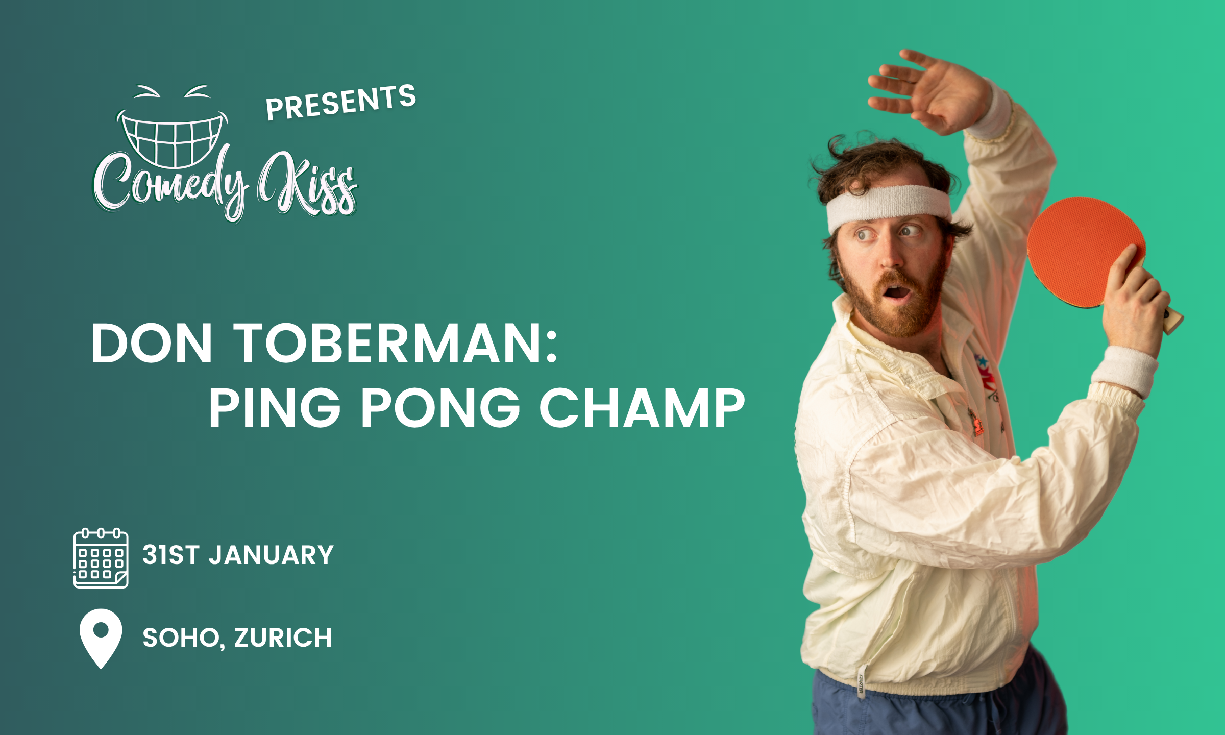 Comedy Kiss Presents: Don Toberman - Ping Pong Champ | Швейцарский туризм