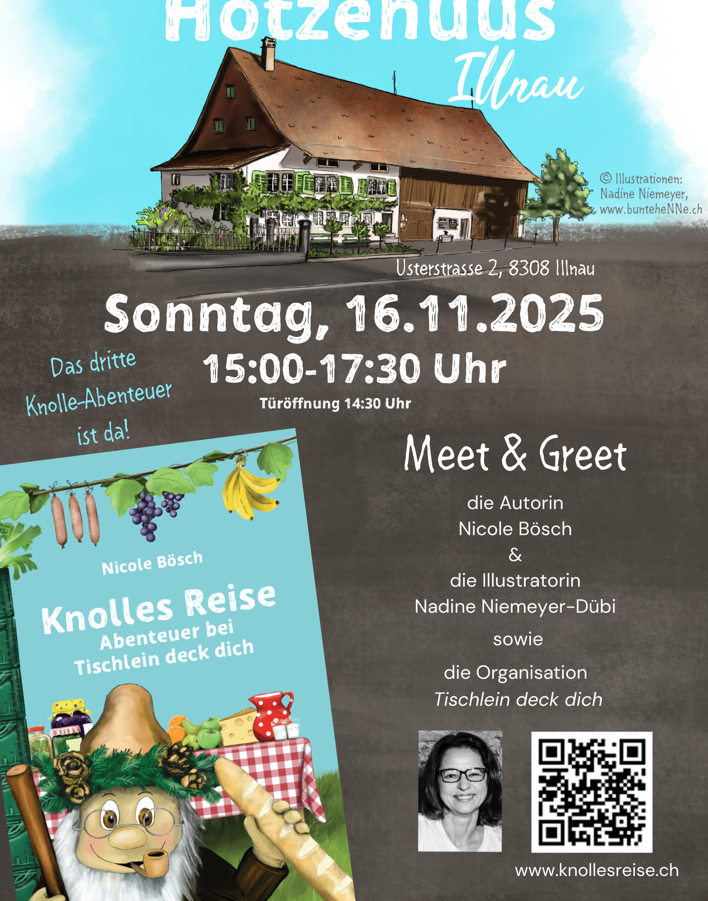 Buchvorstellung "Knolles Reise - Abenteuer bei Tischlein deck dich ...
