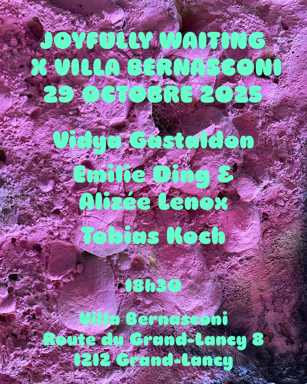 Joyfully Waiting x Villa Bernasconi | Svizzera Turismo