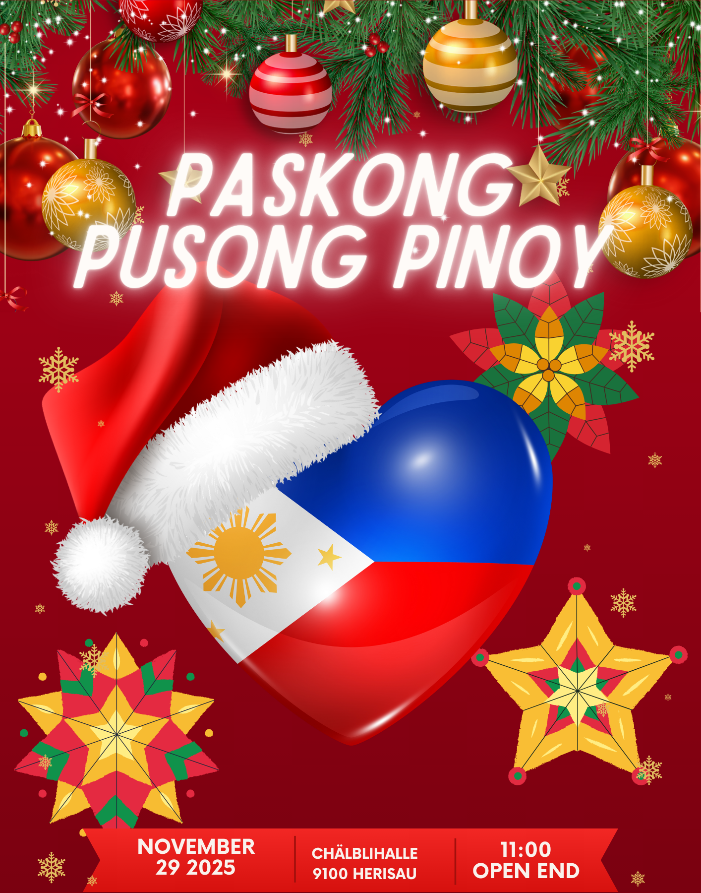 Philippine Christmas festival "Paskong Pusong Pinoy" | 스위스관광청