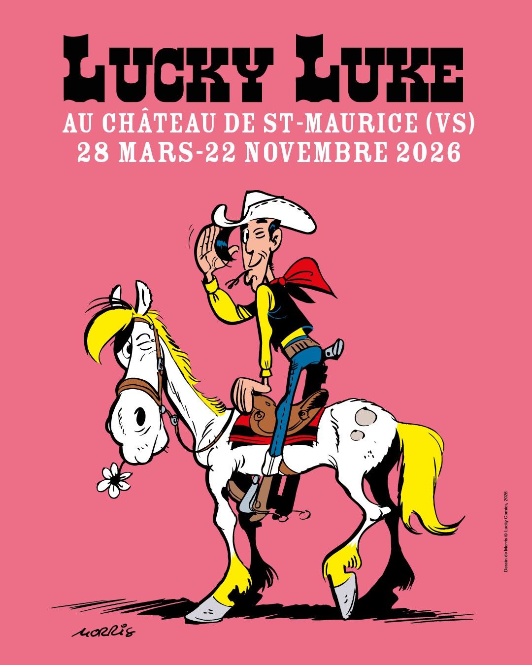 Lucky Luke au chateau de St-Maurice | Suisse Tourisme