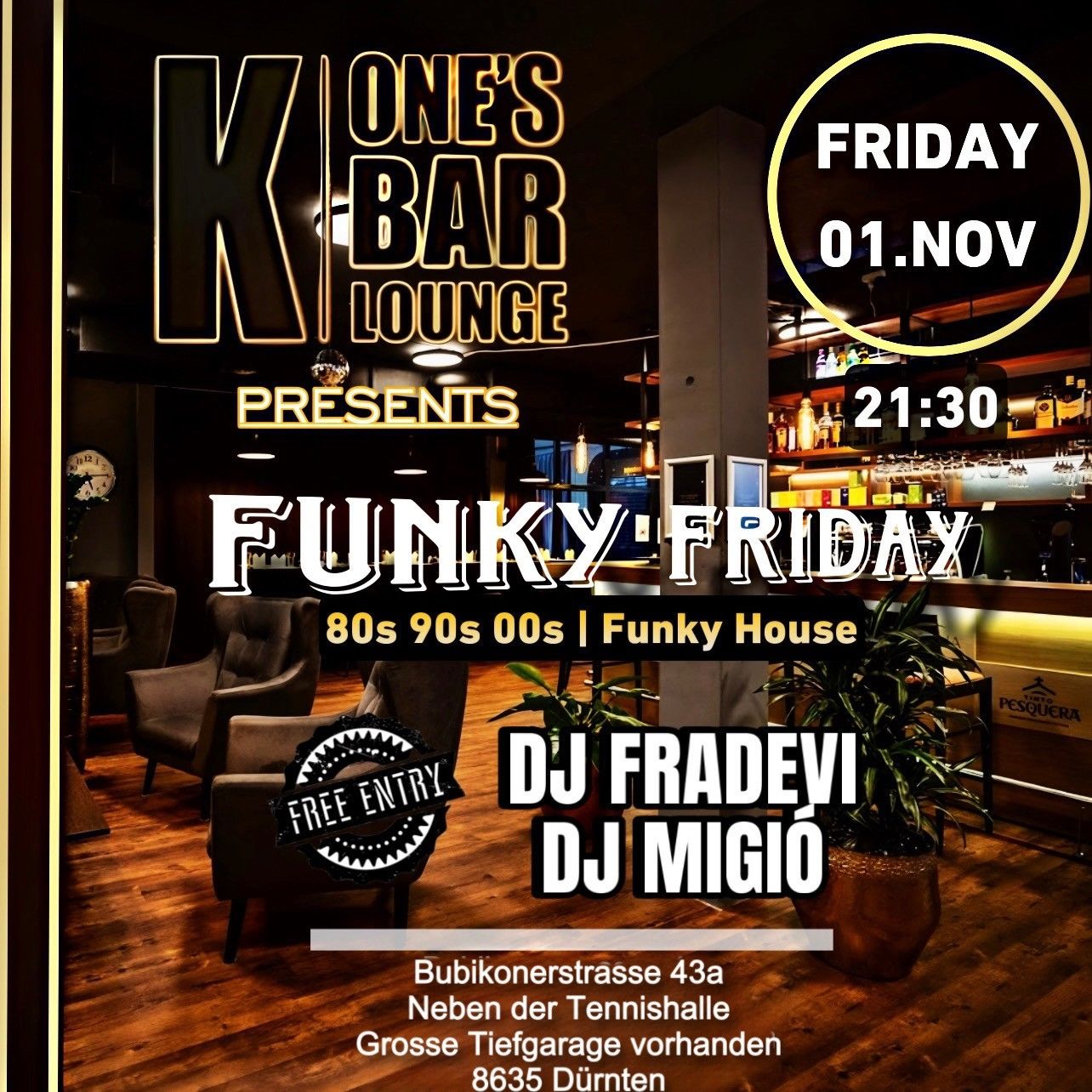 Funky Friday 80s 90s 00s / House Music | Switzerland Tourism