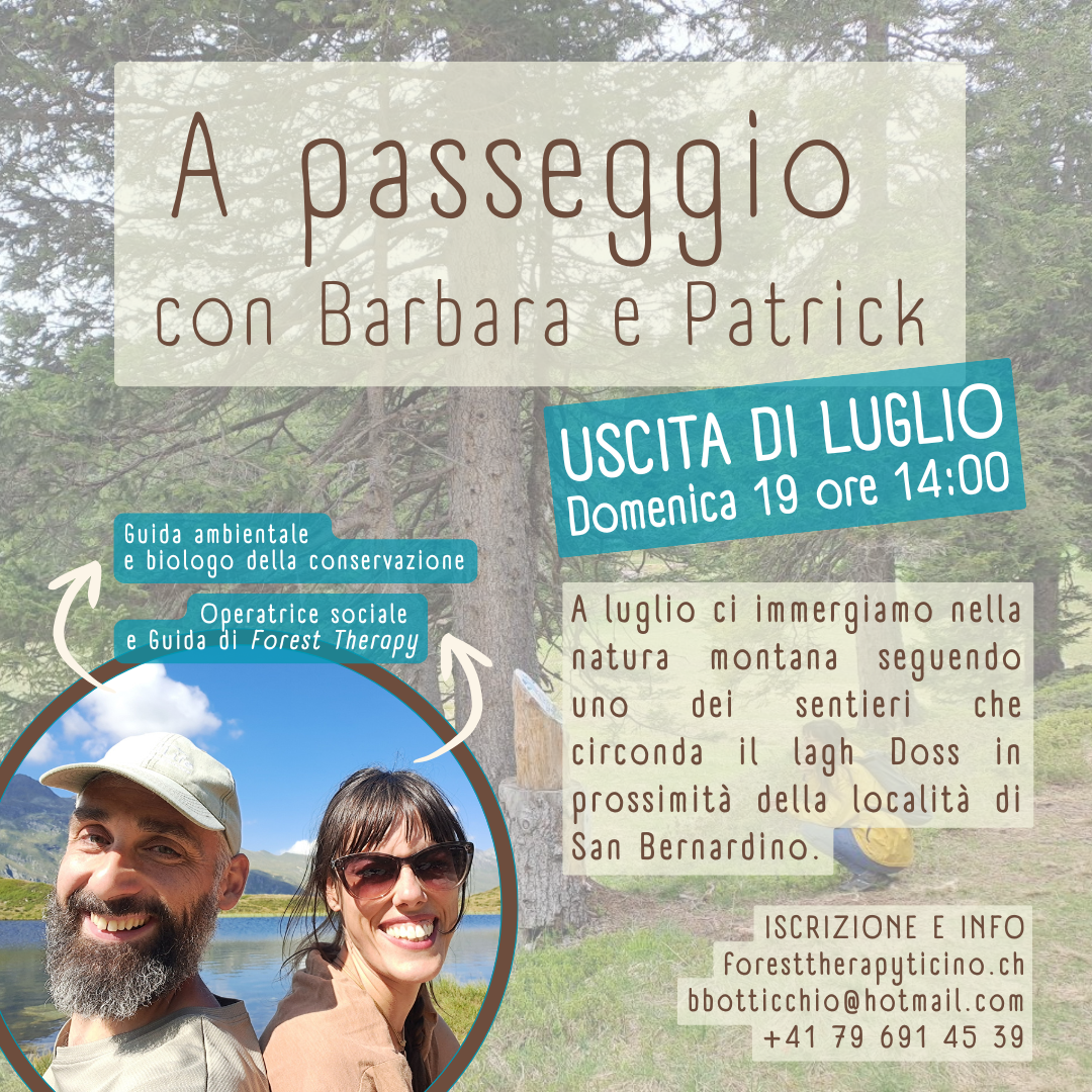A passeggio con Barbara e Patrick; Pian Doss (San Bernardino) | スイス政府観光局
