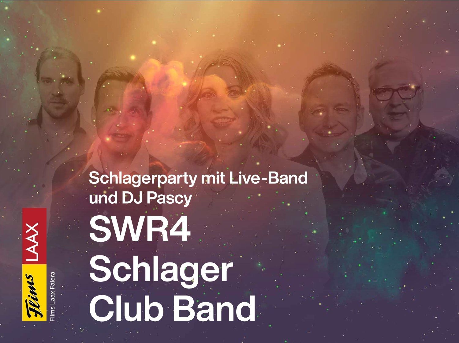 Summer night festival on Lake Laax: SWR4 Schlager Club Band | 瑞士国家旅游局