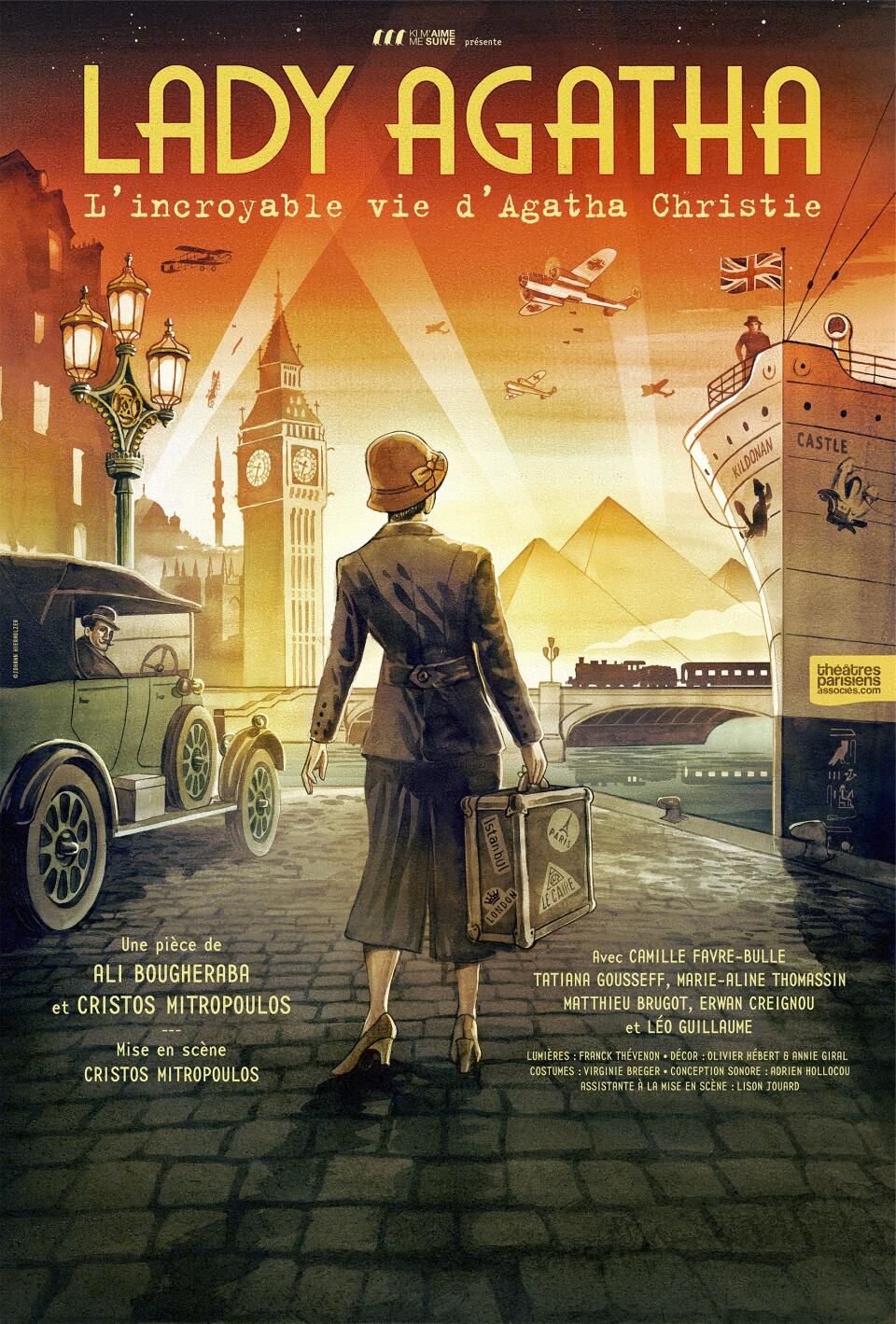 Lady Agatha : l'incroyable destin d'Agatha Christie. | Switzerland Tourism