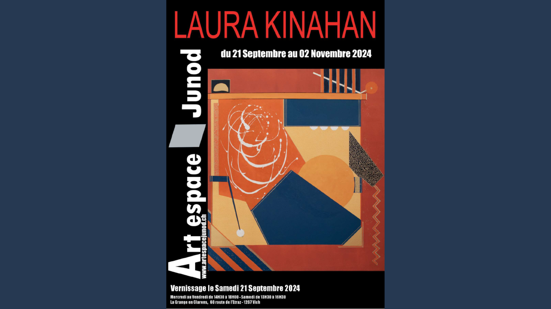 Laura Kinahan - Art Espace Junod | Schweiz Tourismus