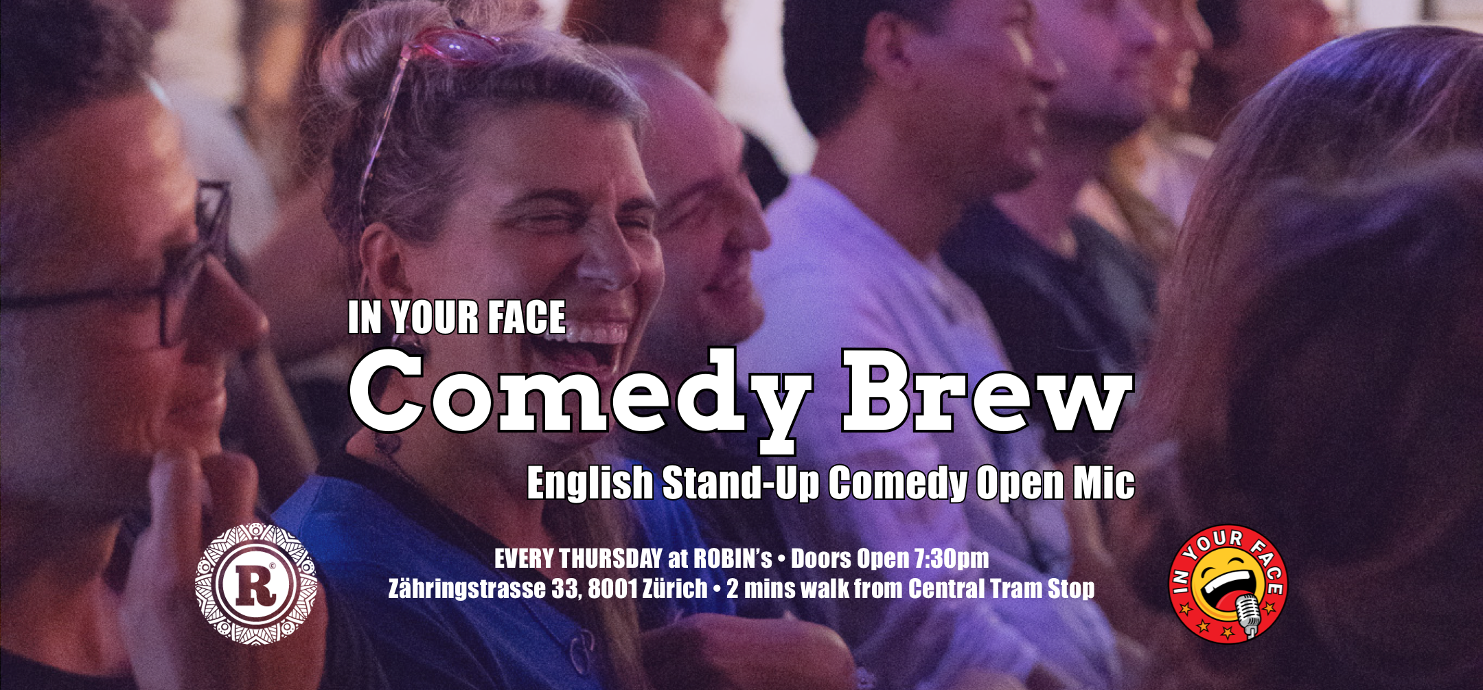 IN YOUR FACE Comedy Brew: English Standup Comedy Open Mic in the heart ...