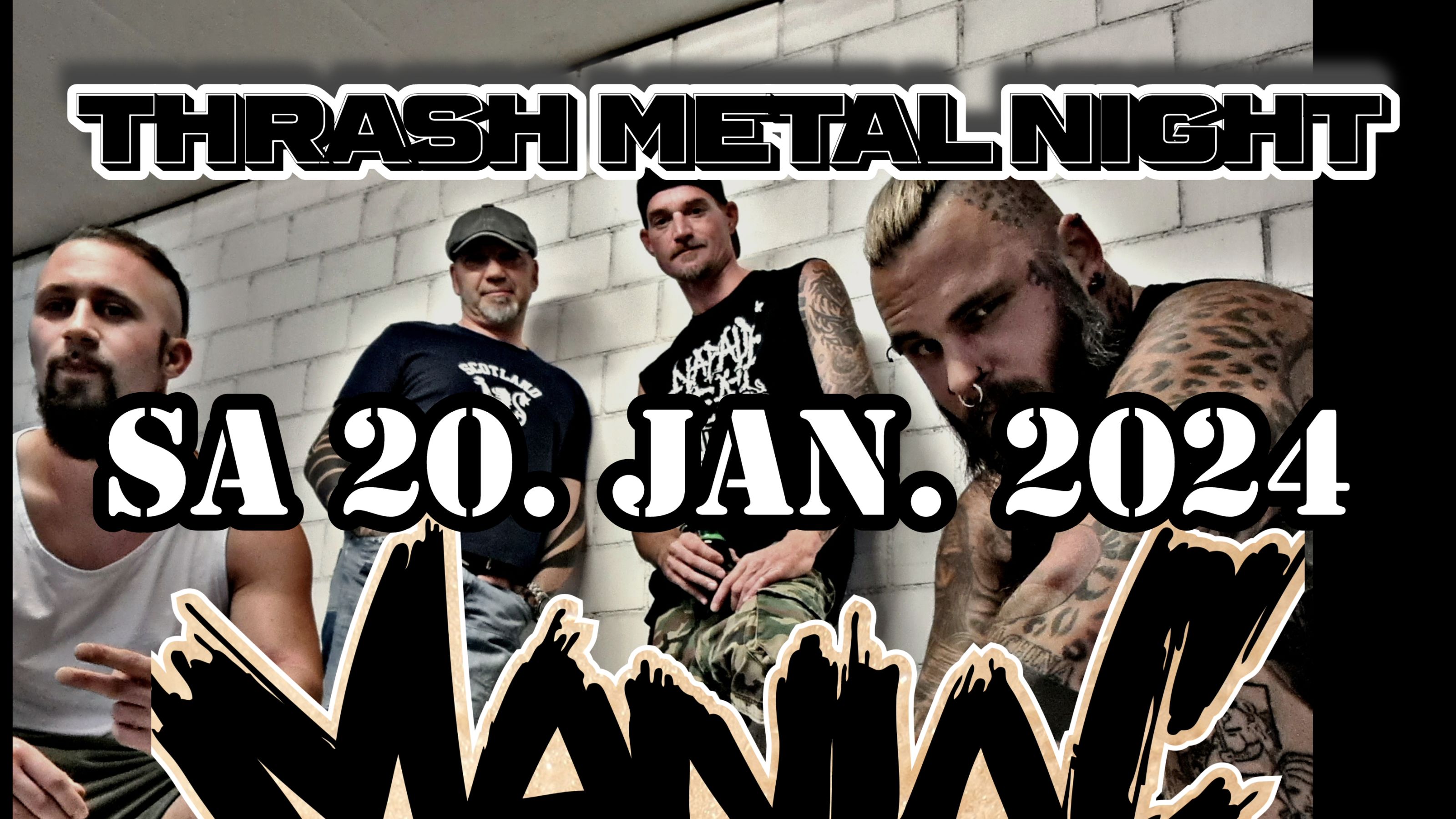 Thrash-Metal Night mit Maniac (CH) & Tank Fist (FL) | Suisse Tourisme