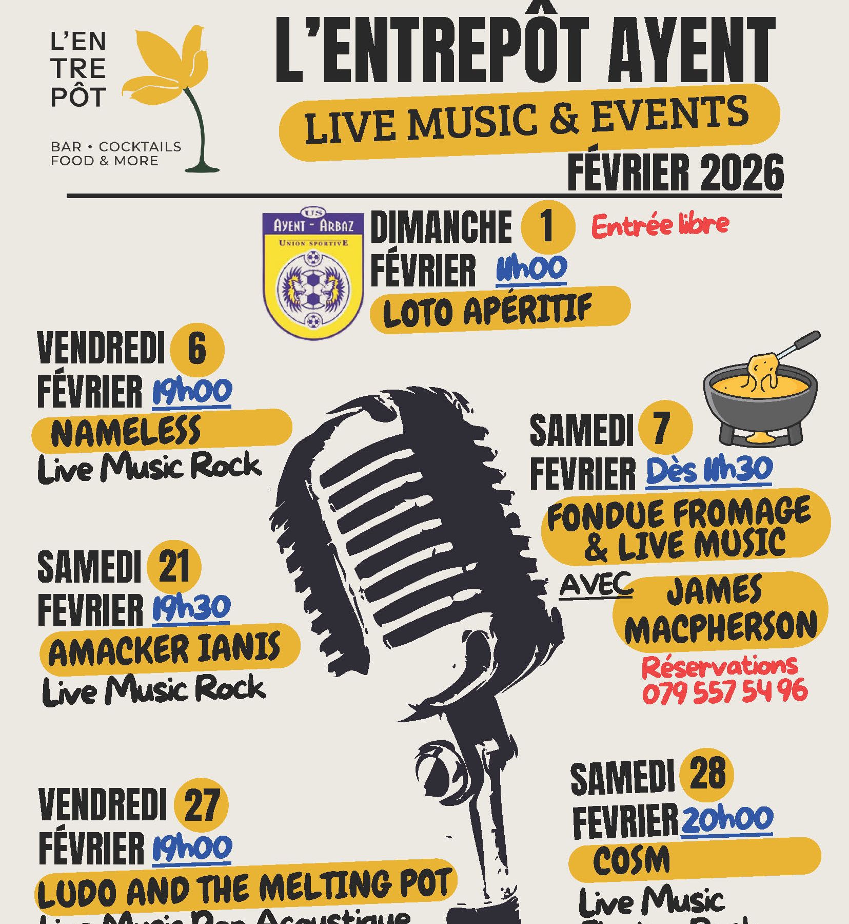 L'Entrepôt Ayent - Live Music & Events | スイス政府観光局