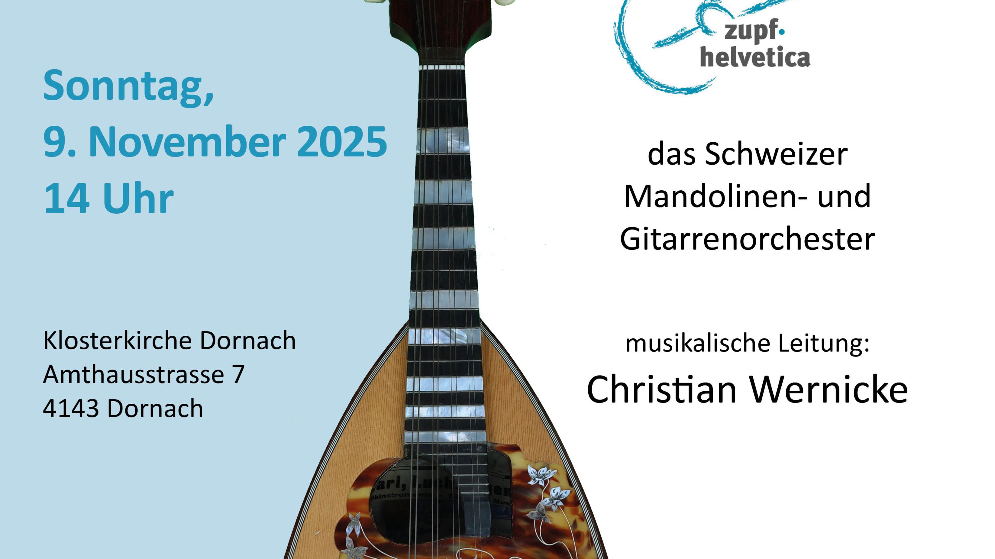 Konzert von zupf.helvetica - das Schweizer Mandolinen- und ...