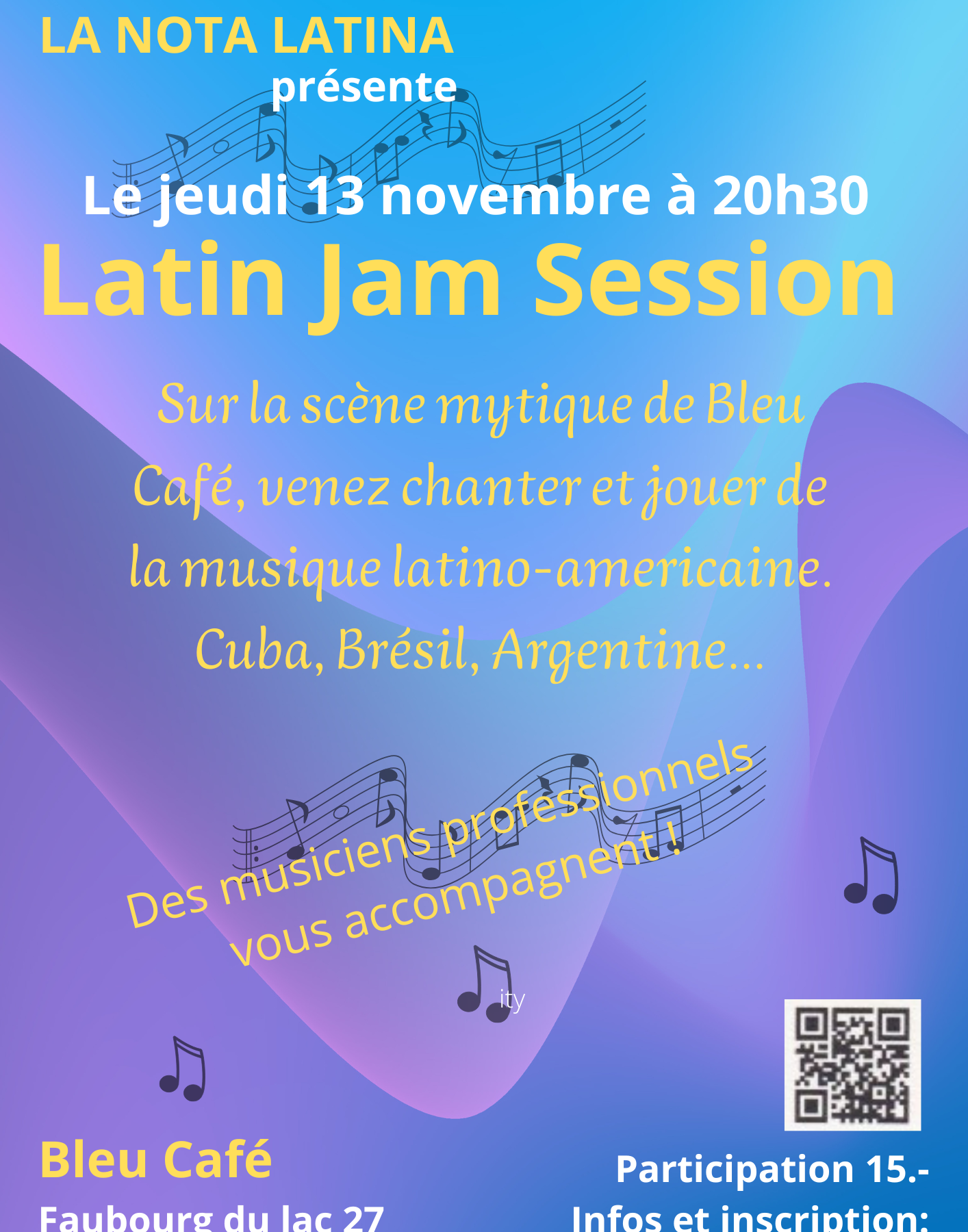 LATIN JAM SESSION (Scène ouverte) | Switzerland Tourism