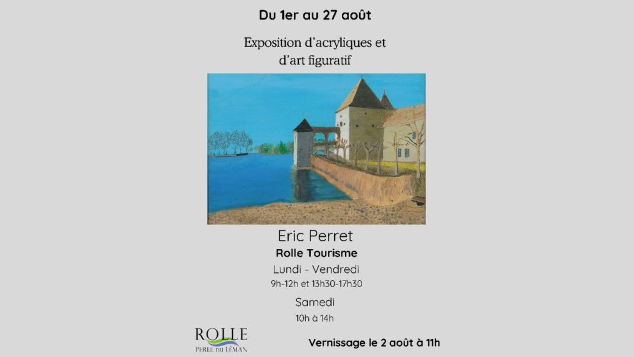 Expo - Eric Perret - Rolle Tourisme | Switzerland Tourism