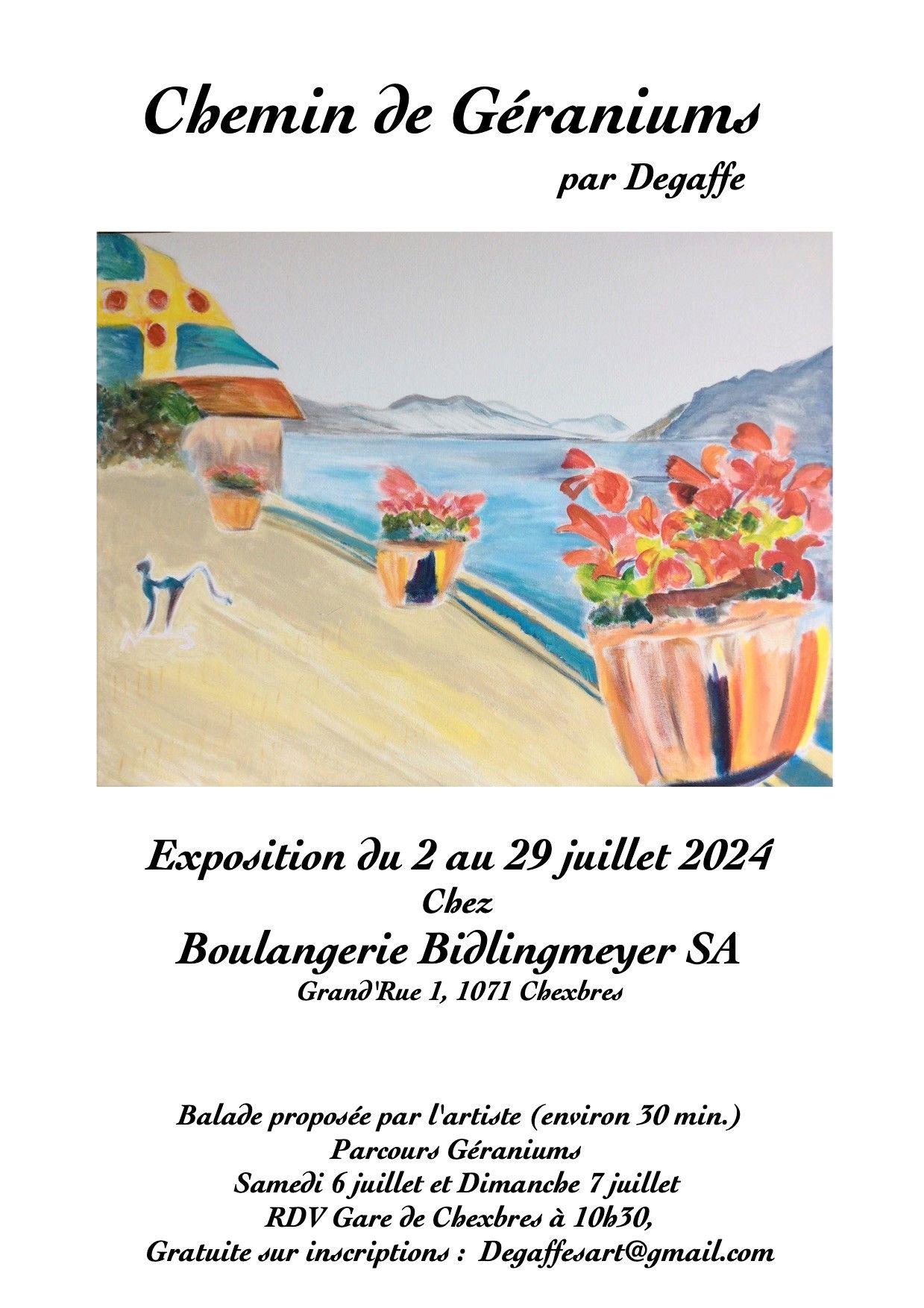 Chemin des Géraniums by Degaffe | 瑞士国家旅游局