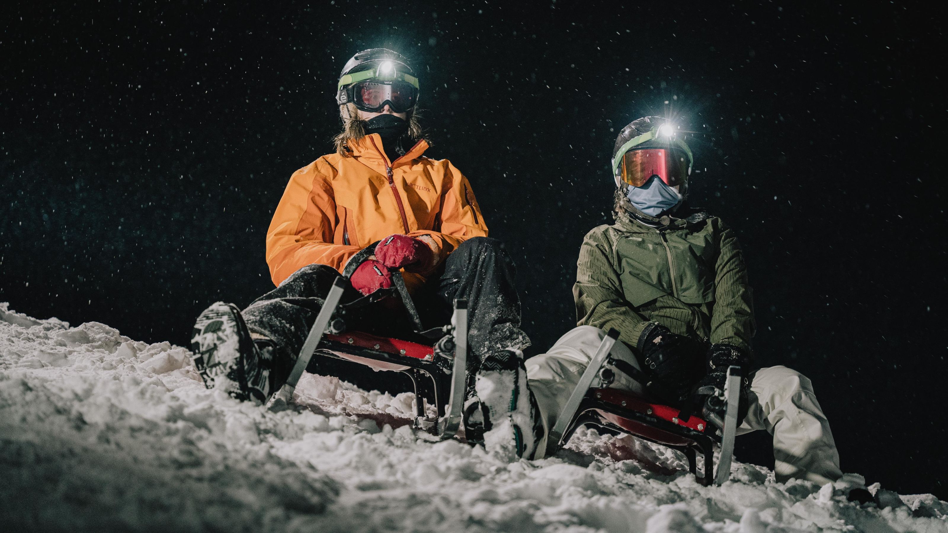 Saas-Grund | Night sledging | Switzerland Tourism