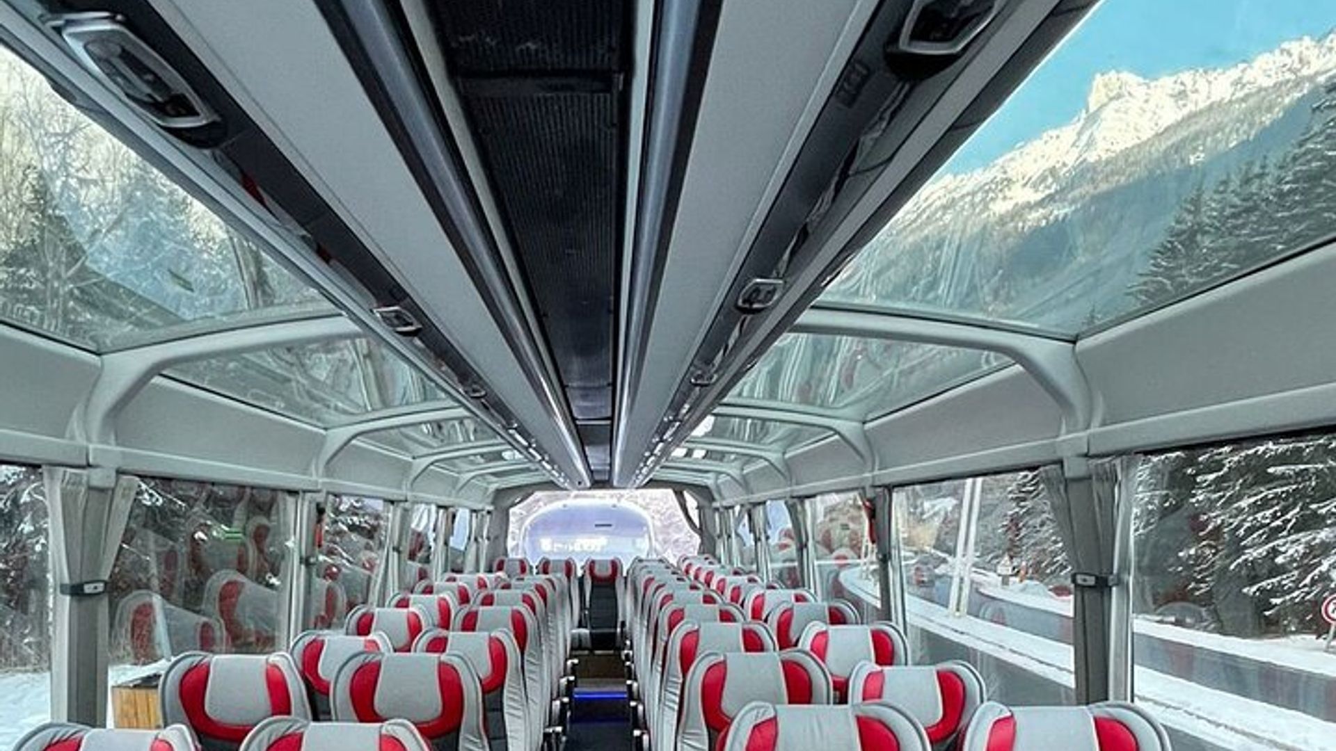 Panoramic Glass Roof Bus to Interlaken Grindelwald Lauterbrunnen ...