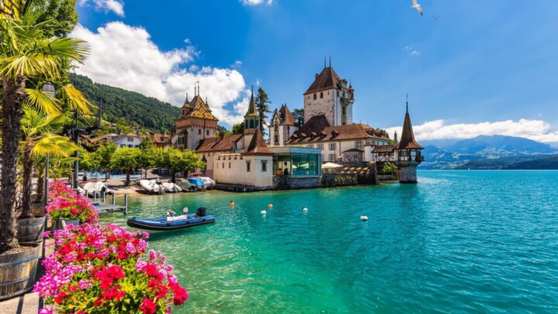 Von Basel: Private Interlaken-Tour, Schifffahrt auf dem See, Giessbach ...