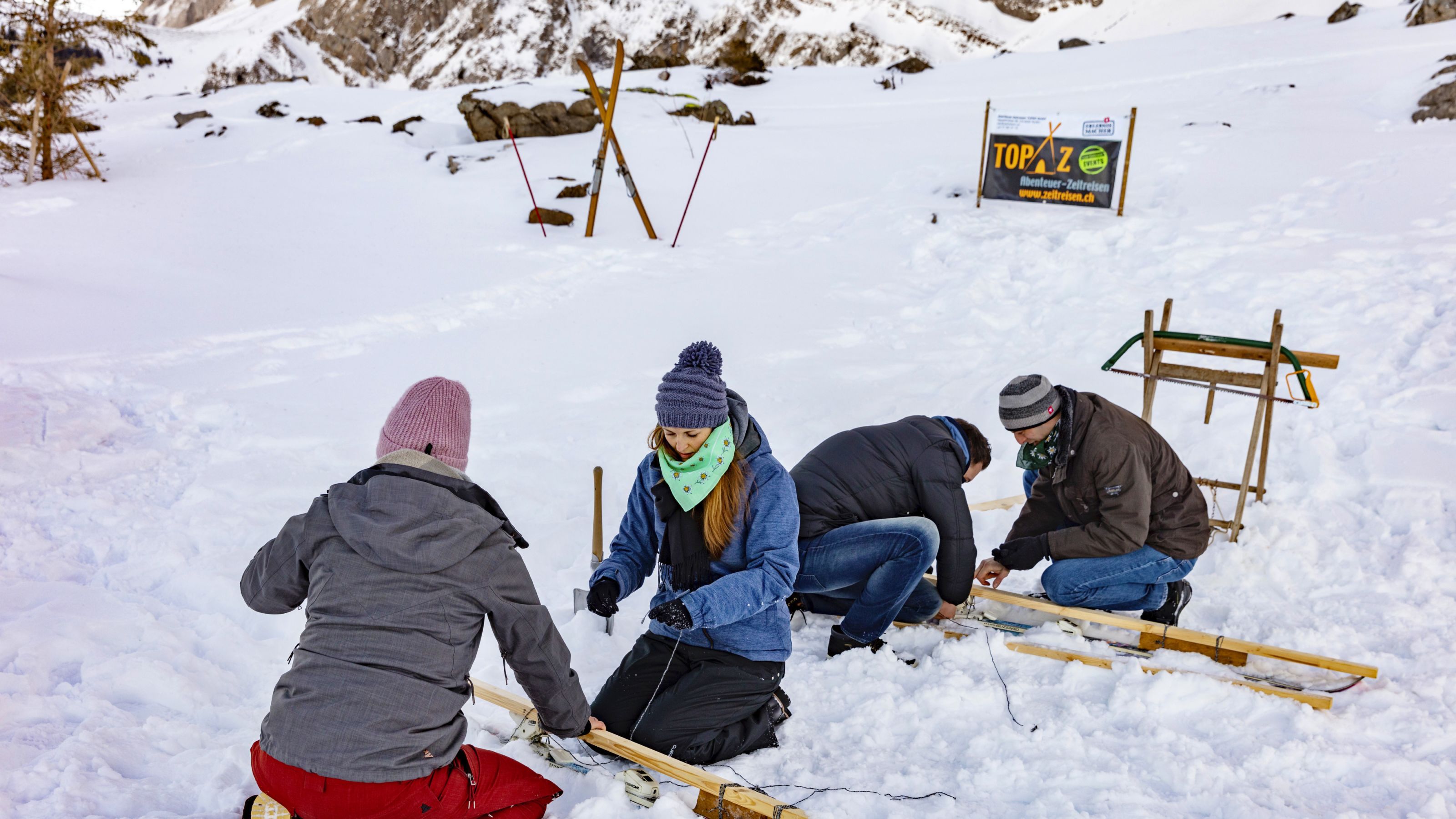 Construct your own sledge | Switzerland Tourism