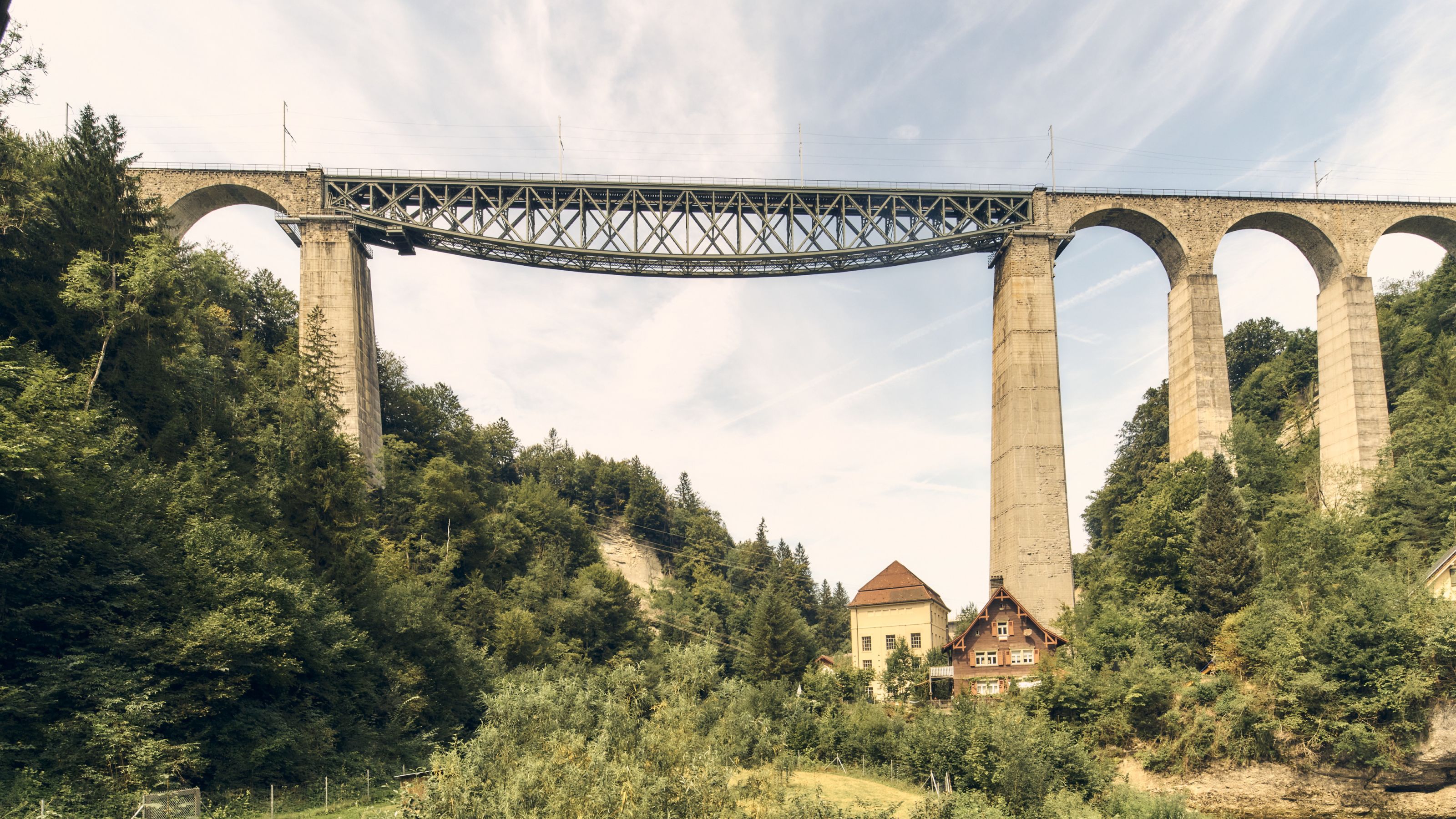 Bruggen and its bridges at the gates of St. Gallen - Sittertal valley ...
